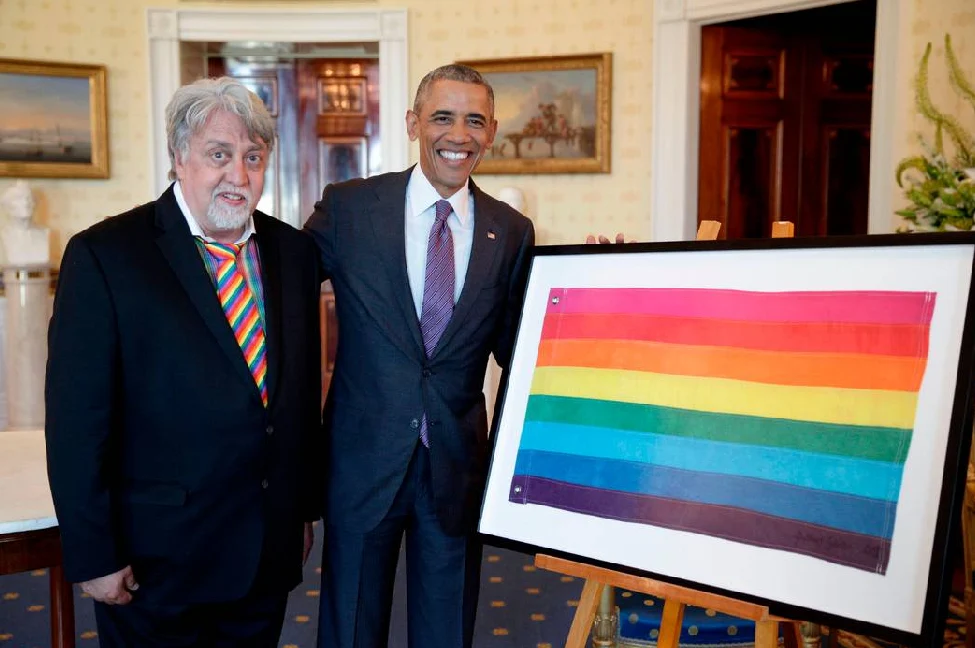 Gilbert Baker Pride Flag & Gilbert Baker Pride Flag Meaning